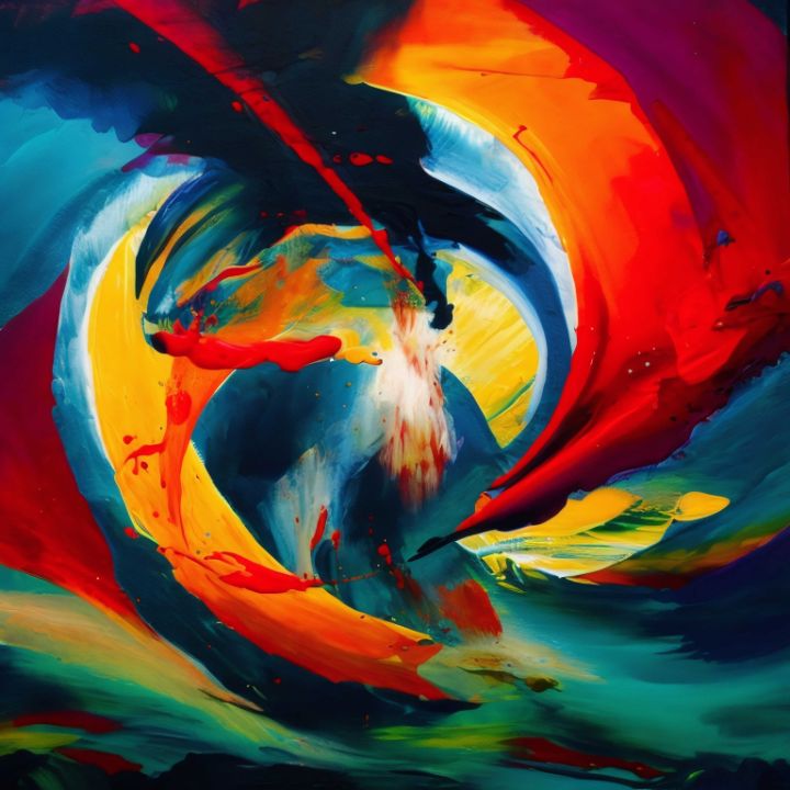 Pulsation - Monad Nomad - Digital Art & AI, Abstract, Movement - ArtPal