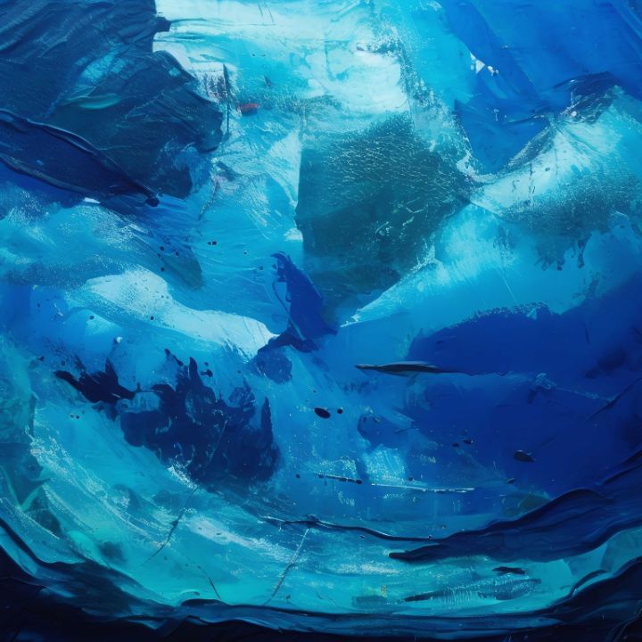 In the Depths of the Azure Sea - Monad Nomad - Digital Art & AI ...