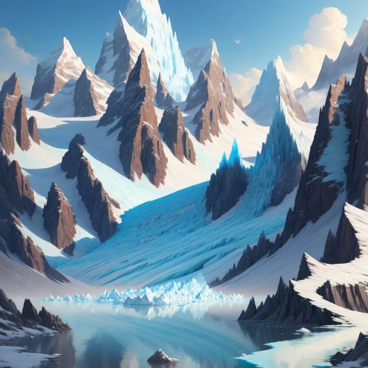 Polar Landscape - Monad Nomad - Digital Art & AI, Landscapes & Nature ...