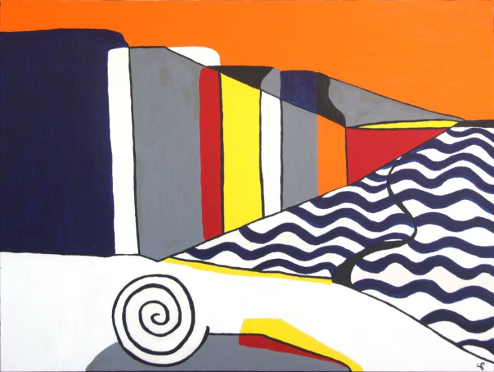 Cliffs of Moher - Sharon Paley - Paintings & Prints, Abstract ...