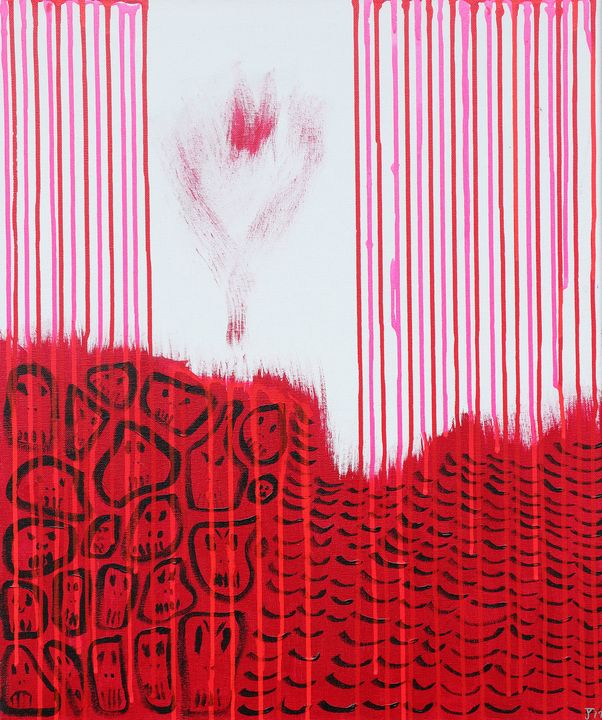 bleeder - Cherrybomb Art - Paintings & Prints, Abstract, Color - ArtPal