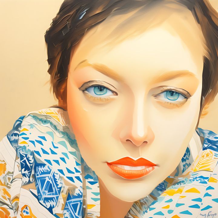 Self portrait - Gail Marie’s art - Digital Art, People & Figures ...