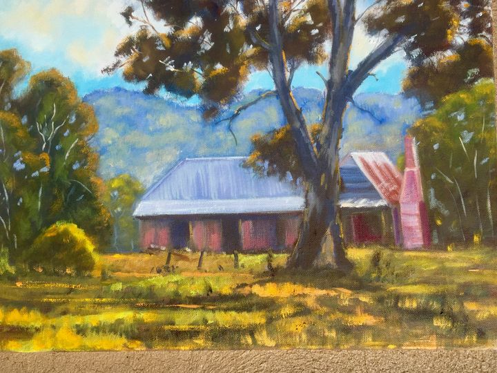 Farm house Menangle - stuart grant - Paintings & Prints, Landscapes ...
