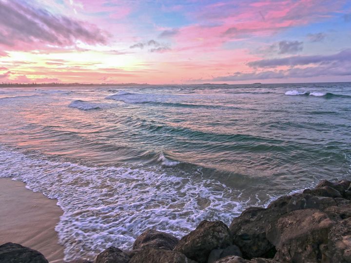 Radiant Beach Sunset - Kit - Photography, Landscapes & Nature, Beach ...