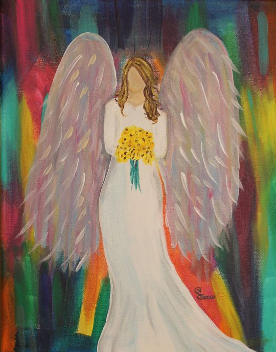 His Angel - Stephanie Noel - Paintings & Prints, Religion, Philosophy ...