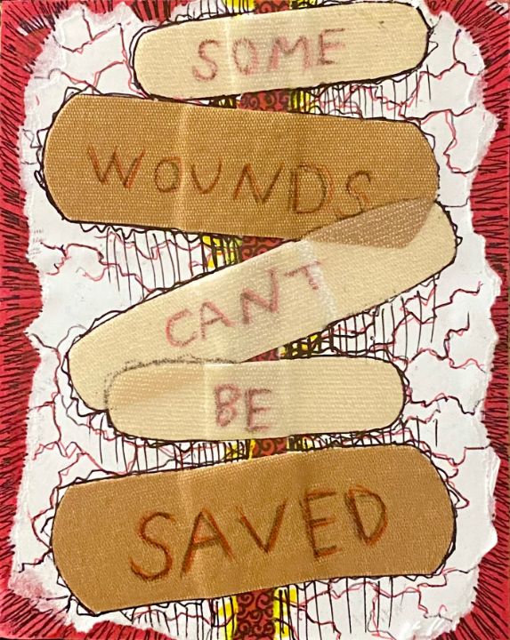Some Wounds Can't Be Saved - CosmicCanvass - Drawings & Illustration ...