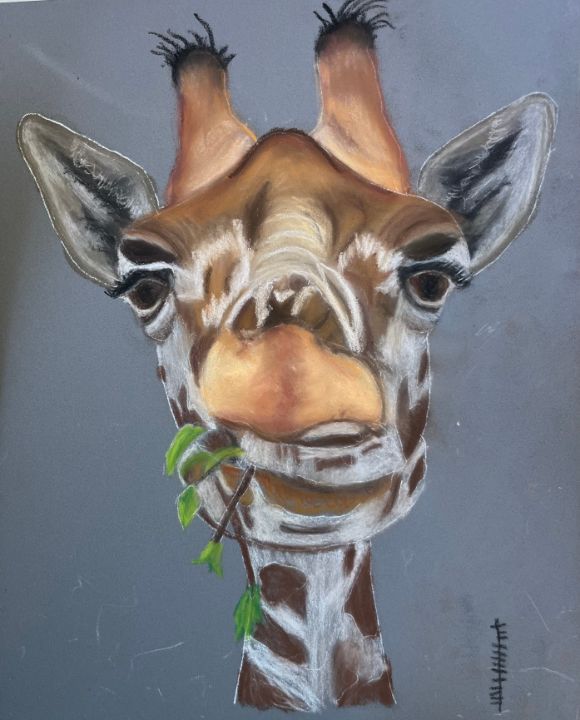 Gerry the Giraffe - Carla TUCKER - Paintings & Prints, Animals, Birds ...