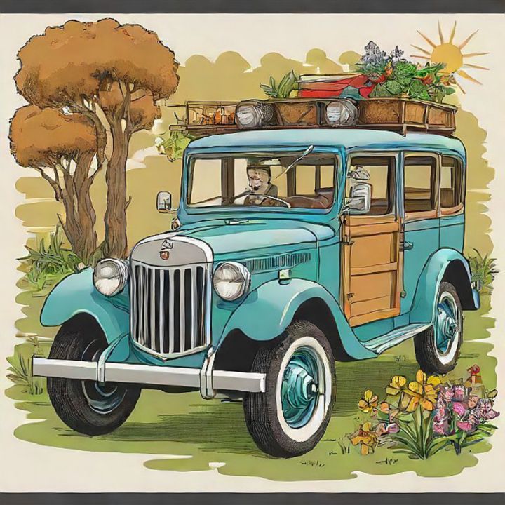 Bountiful Journey - Uchechukwu studio - Drawings & Illustration, Landscapes & Nature, Other ...