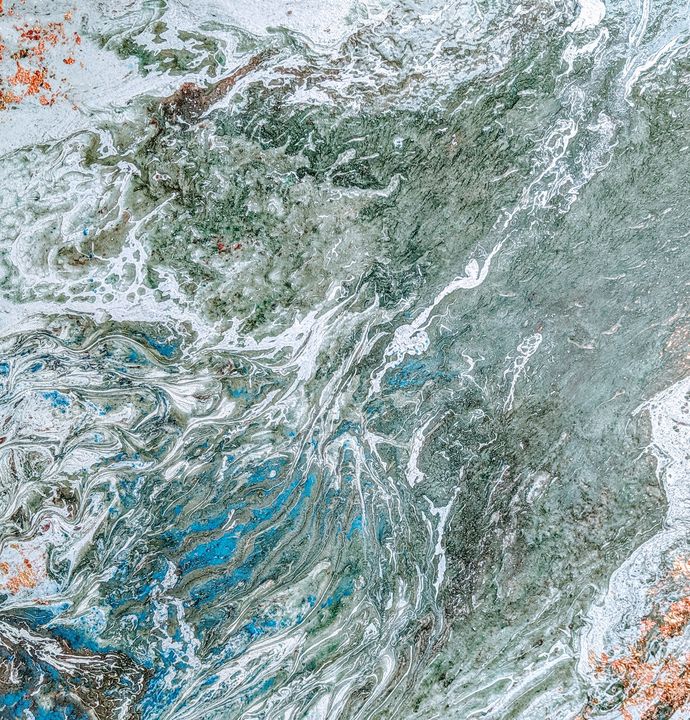 The Delta - Decor Gaudy - Paintings & Prints, Abstract, Landscape - ArtPal