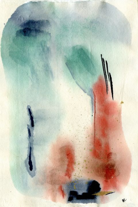 Japan Impressions I - Beatrice Edney Art - Paintings & Prints, Abstract ...