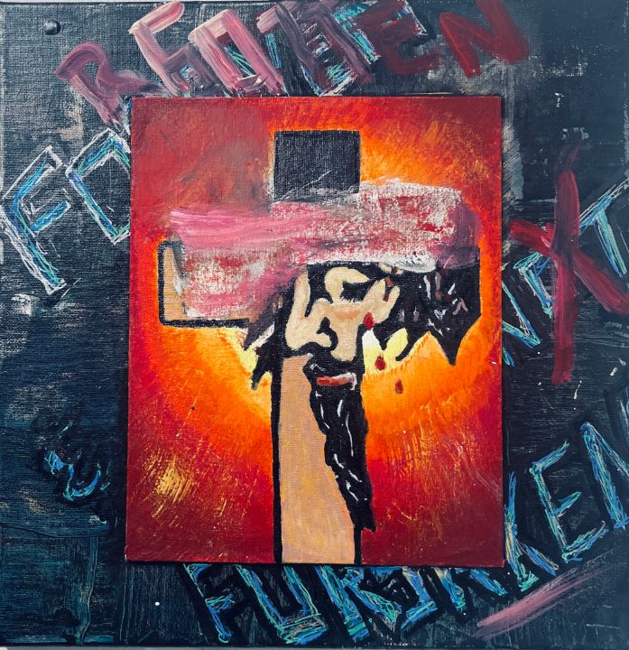 Forsaken - Tim Morris - Paintings & Prints, Abstract, Figurative - ArtPal