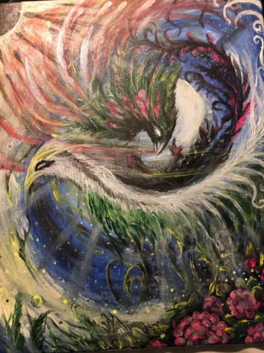 Devine Union - Devinis Acesnsion - Paintings & Prints, Abstract ...