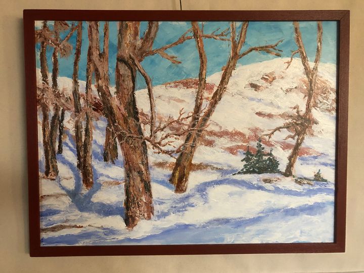 Winter - Barani Jano - Paintings & Prints, Landscapes & Nature, Forests ...