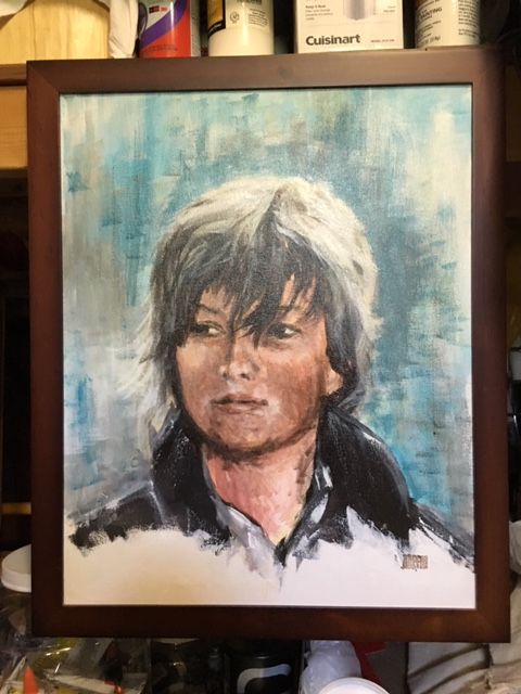 Youg man - Barani Jano - Paintings & Prints, People & Figures ...