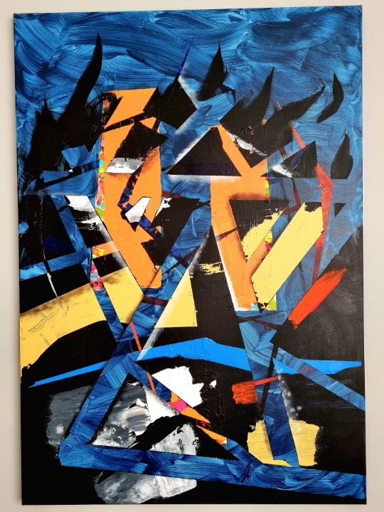 Glacifirion - Darek Paliga Gallery - Paintings & Prints, Abstract ...