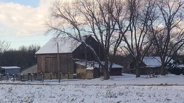 Old farm in the winter - P3 Projects - Photography, Buildings ...