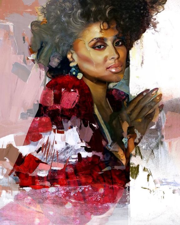Phyllis Hyman #3 - Cognition Art Design - Paintings & Prints ...