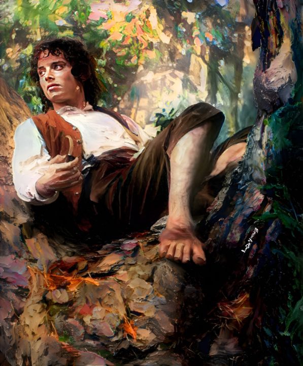 Frodo's Tree - Cognition Art Design - Paintings & Prints, Entertainment ...