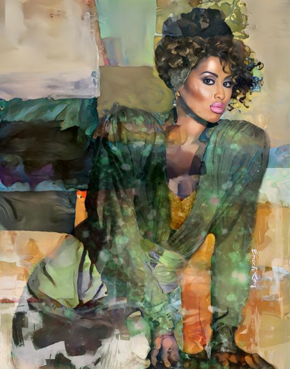Phyllis Hyman #2 - Cognition Art Design - Paintings & Prints ...
