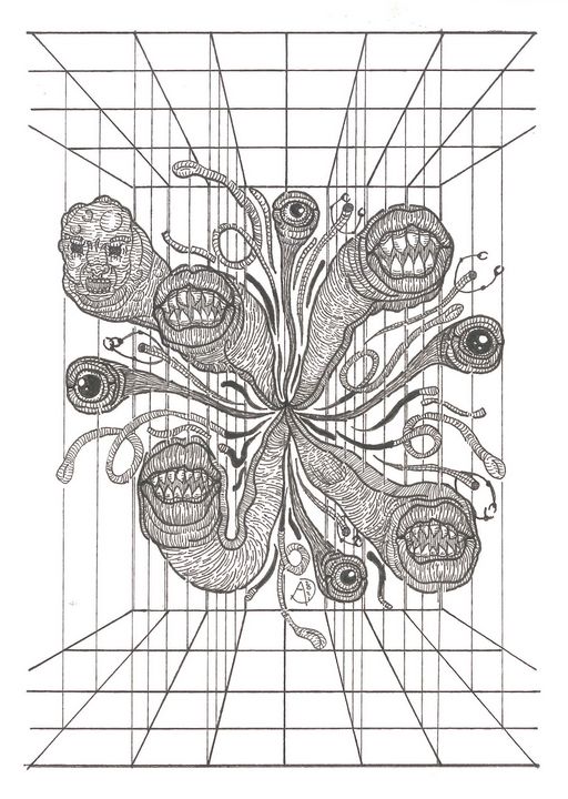 Dimensional Monsters - HorrorotikA - Drawings & Illustration, Fantasy ...