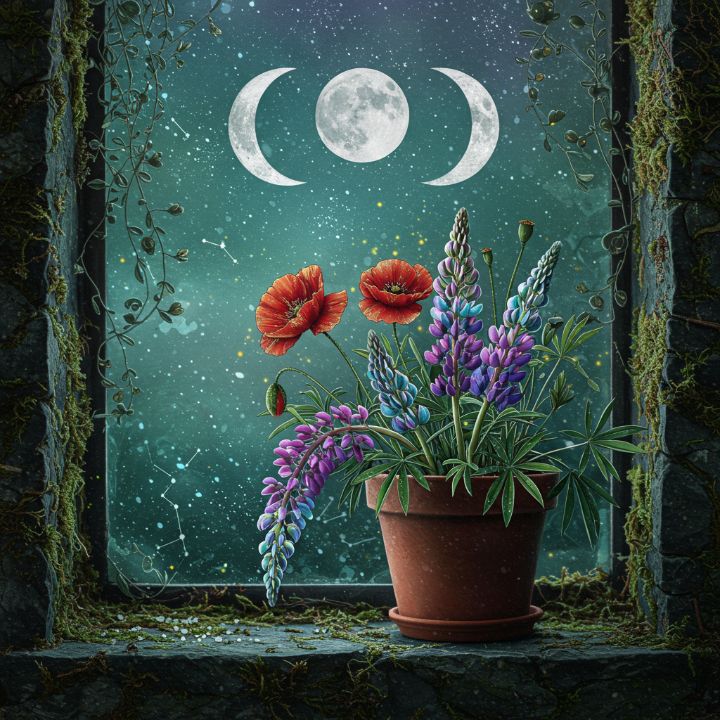 flowers symbolizing healing for - Lanndscape and Flowers, digital art ...