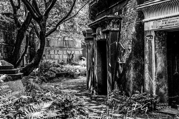 Highgate Cemetery Tombs 2 - David Gardner Photography - Photography ...