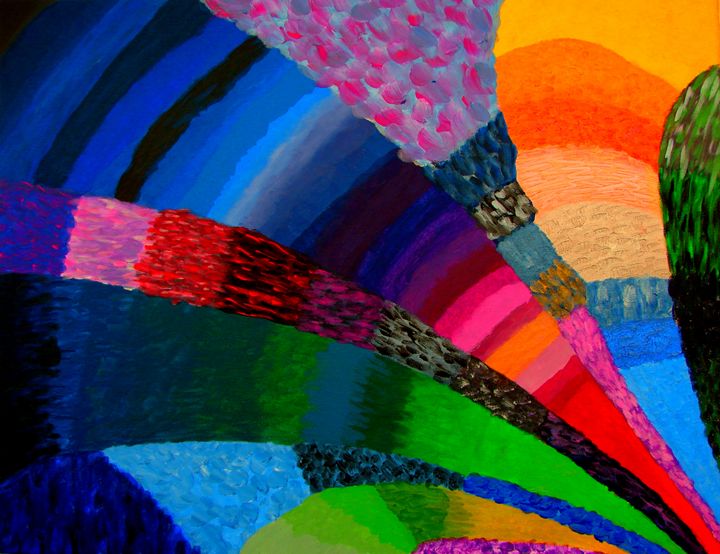 Energy - Octarine - Paintings & Prints, Abstract, Other Abstract - ArtPal