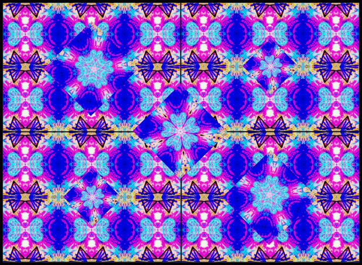 Octarine 3 - Octarine - Paintings & Prints, Abstract, Color - ArtPal