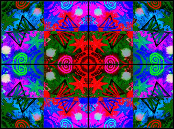 Octarine 2 - Octarine - Paintings & Prints, Abstract, Color - ArtPal