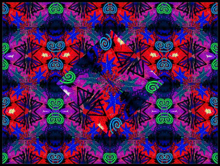 Octarine 6 - Octarine - Paintings & Prints, Abstract, Color - ArtPal