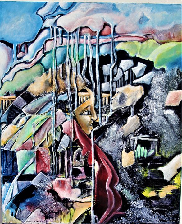 Invidia - Anna Stoyanova-Spontaneart - Paintings & Prints, People ...