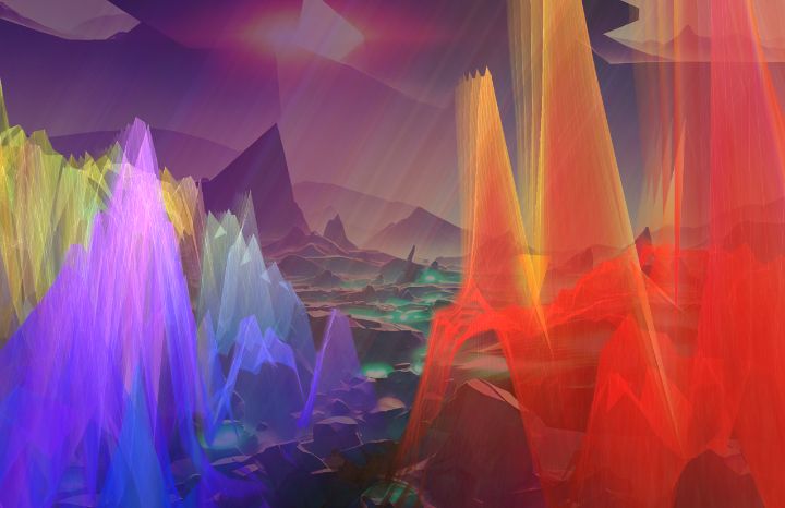 Planet 567 - Anna Stoyanova-Spontaneart - Digital Art & AI, Abstract ...