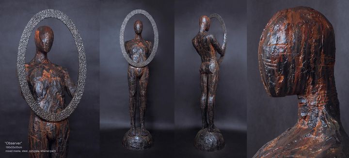 Observer - Tuzov Gallery - Sculptures & Carvings, People & Figures ...