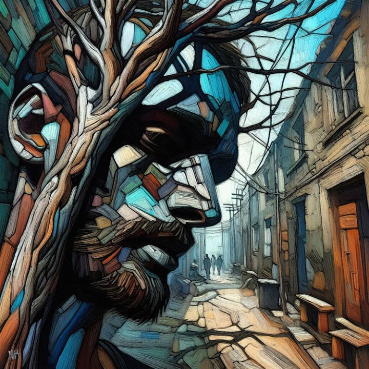 Stepped into darkness - Nikos Kon - Digital Art & AI, Fantasy ...