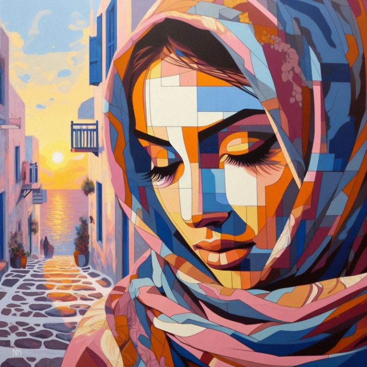 Her Dreams - Nikos Kon - Digital Art & AI, People & Figures, Love ...