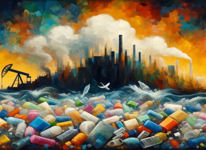 Pollution - Nikos Kon - Digital Art & AI, Science & Technology, People ...