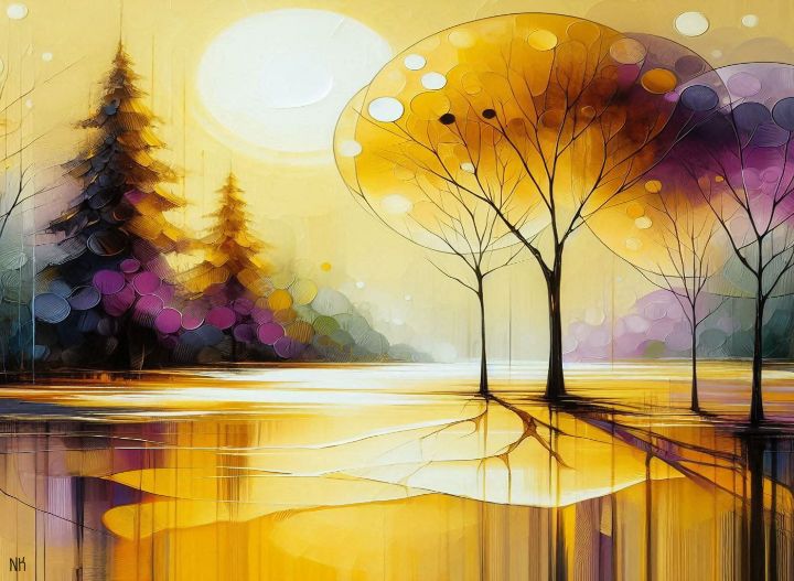 Shine - Nikos Kon - Digital Art & AI, Abstract, Other Abstract - ArtPal