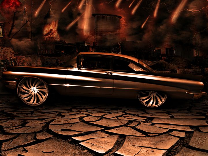 City On Fire - Jason Nieves - Digital Art, Religion, Philosophy ...