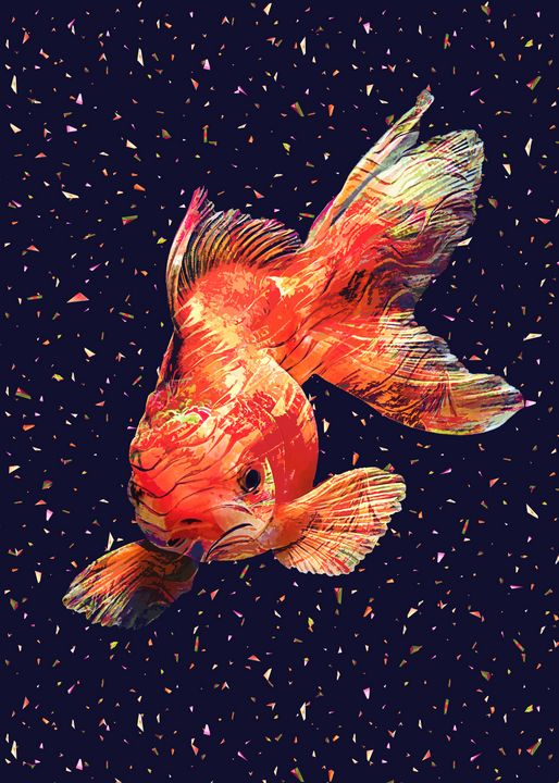 goldy - Gab Fernando - Paintings & Prints, Animals, Birds, & Fish ...