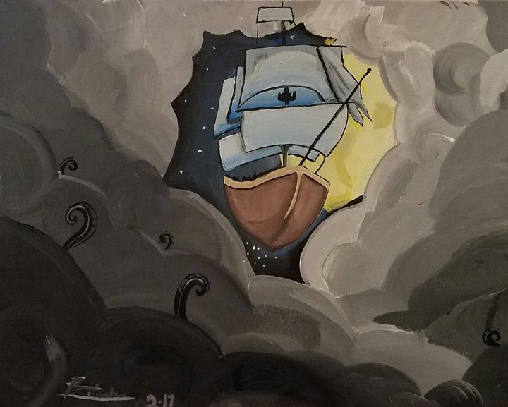 Nightmare Pirates - ArtMist - Paintings & Prints, Fantasy & Mythology ...
