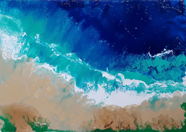 Pour Painting 1 Paint Canvas Art Collectibles Lifepharmafze