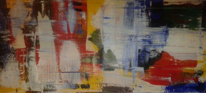 City eclipse - LIMEart - Paintings & Prints, Abstract, Color - ArtPal