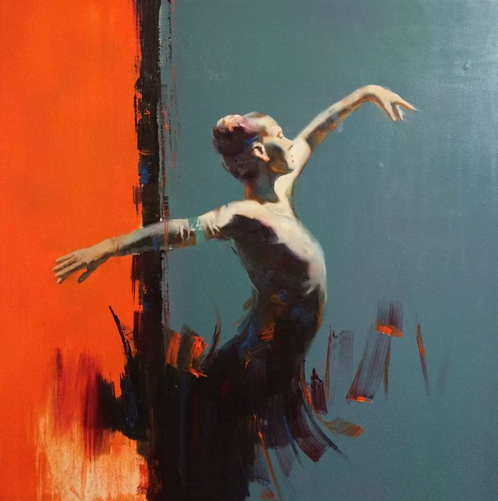 en avant - wing - Paintings & Prints, People & Figures, Dance - ArtPal