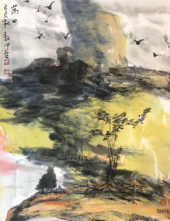 SH 18 - Ferry Port - art_aocwartistwork - Paintings & Prints ...