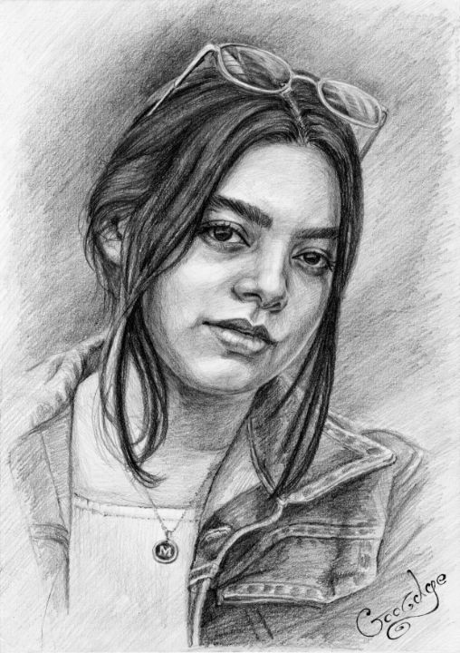 Custom Pencil Drawing from photo e.g - Goordge Art - Drawings & Illustration, People & Figures ...