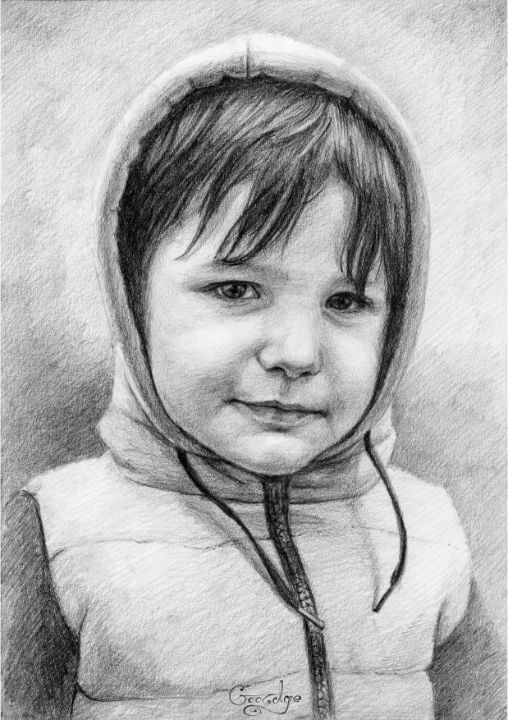 Custom Graphite Pencil Portrait e.g - Goordge Art - Drawings ...