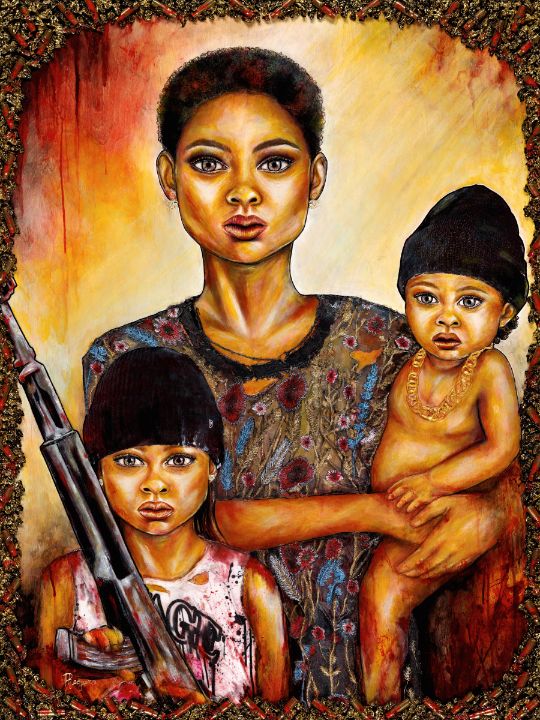 The World is Yours - KR Studio - Paintings & Prints, People & Figures ...