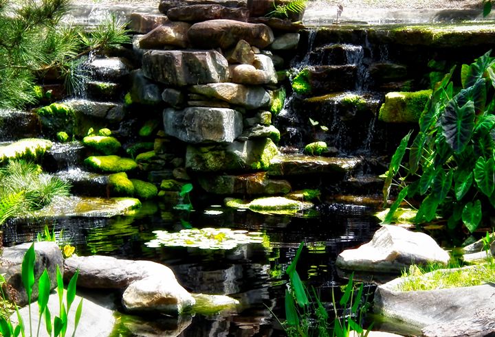 Zen Waterfall - ValkyrieDigitalPrint - Photography, Landscapes & Nature ...