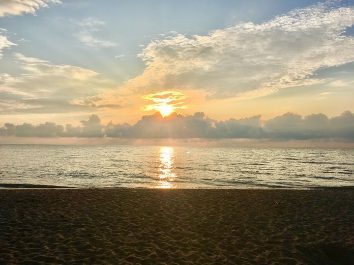 Lake Michigan Sunset - Alex Leach Art and Photography - Photography ...