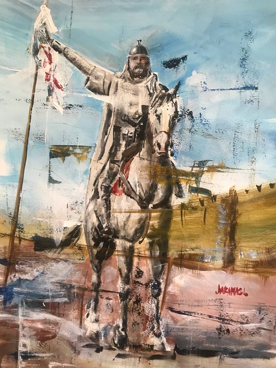 El Cid - Fernando Jaramillo art - Paintings & Prints, People & Figures ...